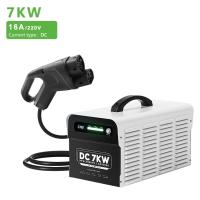 China E-Mingze High Quality 7kw CCS2 Mobile Portable DC EV Charger Station With display Screen Smart Fast Charger For Electric Car for sale