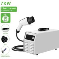 China 7KW Portable EV Charging Station with 32A DC GBT Fast Charger and Overcurrent Protection for sale