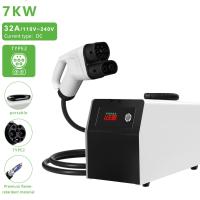 China Easy-to-Handle E-Mingze Speed 7kW 32A Portable EV Charging Station with Overcurrent Protection and Fast CCS2 DC Charger for sale