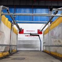 China Full Automatic High Pressure Heycar Rinse Touchless Car Wash with Air Dry Water Wax Shampoo Output Power 1500W 300cm*305cm for sale