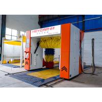 China Car Cleaning 368*230*285cm Full Automatic Rollover Car Wash Machine Equipment with Style and 3 Brush System for sale