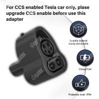 China Olink Wholesale High-Quality EV Charging Connector CS1 to NACS EV Adapter Plug & Play for All Tesla Models NACS Charger Ready for sale