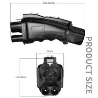 China Custom 250A CCS2 to CHAdeMO Adapter DC Fast CCS2 to CHAdeMO Adapter for sale