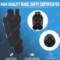 China Olink DC Charging EV Adapter Chademo Fast Connector CHAdeMO CCS2 to Chademo Adapter for sale