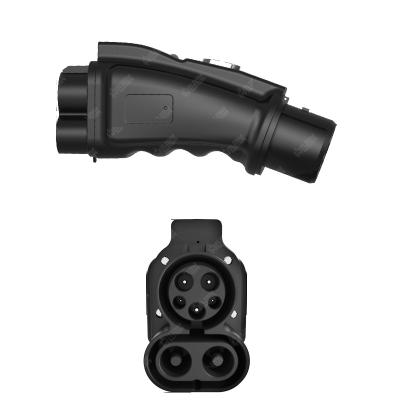 China Olink Car Charger Fast DC Charger Ccs1 to CHAdEMO Adapter DC EV Adaptor Chademo Ccs1 Adapter for sale