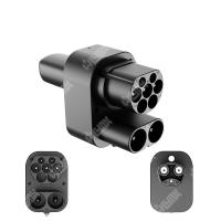 China OLINK EV Charger Adapter CCS2 to Tesla Level 2 EV Charger 1000V DC/240V AC Compatible P54 Waterproof for sale