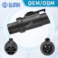 China OLINK Manufacturing Purpose New  Adapter 16A 32A EVSE Charging EV Type2 J1772 Adapter for sale