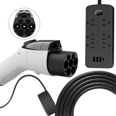 China Olink GBT Adapter Standard Camping Outdoor Ev Power Extension GBT V2L Adapter Charger V2L Cable Electric Car Discharger for sale