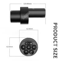 China Olink Ev Adapter DC Type 2 to Tesla Plug Electric Cars Vehicle Charger Charging Connector Type2 to Tesla Adapter for sale