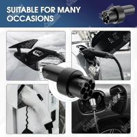 China Olink Ev Adapter DC Type 2 to Tesla Plug Electric Cars Vehicle Charger Charging Connector Type2 to Tesla Adapter for sale