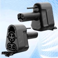 China Olink Wholesale New Tesla Cybertruck CCS1 Adapter NACS to CCS Adapter EV Charger DC Fast Charge for sale