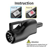China Olink New Energy Vehicles OEM NACS Charger GBT EV Adapter Charging Station to Tesla Car Tesla to GBT Adapter for sale