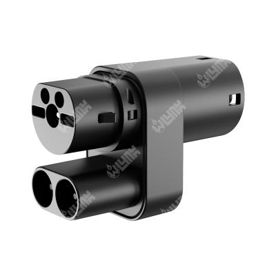 China Olink Manufacturer Evse Fast Charging Connector Electric Vehicle Charging Adapter TPC CCS2 to Type2 Adapter for sale