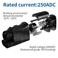 China Factory Direct EV Connectors DC EVSE Adapter Tesla to Ccs1 Combo 1 Ccs Charger NACS Adapter for sale