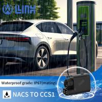 China Factory Direct EV Connectors DC EVSE Adapter Tesla to Ccs1 Combo 1 Ccs Charger NACS Adapter for sale