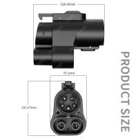 China Olink Ip55 EV Connector Supercharger TESLA Charger 500A 500KW NACS to CCS1 DC Adapter for sale