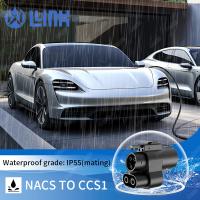 China Olink Ip55 EV Connector Supercharger TESLA Charger 500A 500KW NACS to CCS1 DC Adapter for sale