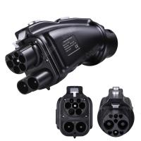 China Wholesale Car Accessories Fast Charger Car Adapter Ev Dc Charging Connector 200a Ccs2 to Gbt Dc Adapter for sale