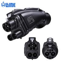 China OEM Car Accessories Ev Dc Charging Connector 250A DC Ccs2 to Gbt Adapter for sale