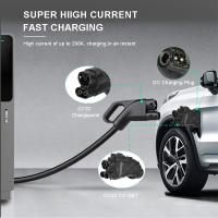 China OEM Car Accessories Ev Dc Charging Connector 250A DC Ccs2 to Gbt Adapter for sale