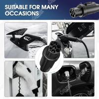 China 5KW-11KW 220V-250V Ac Electric Car Charging Iec 62196 to Gbt Ev Adapter Female Type 2 to Gbt Adapter for sale