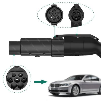 China Factory Direct Sales 32A IP54 Adapter Ev Charger J1772 Plug to GBT Car Ac Portable Type 1 to GBT Adapter for sale