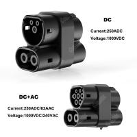 China OLINK 1000v 250kw Electric Vehicle Fast Ev Connector Dc Ccs1 to Ccs2 Adapter for sale