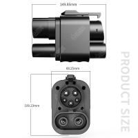 China 0LINK Ev Charger Electric Vehicle Connector Portable 250kw Ev Charging Adapter Ccs2 to Ccs1 Adapter for sale