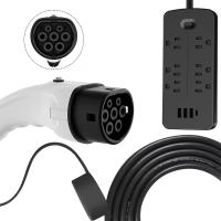 China Olink 3.5kw Bidirectional Charger V2L Adapter Vehicle to Load Type 2 EV Discharge Adpater Plug for sale