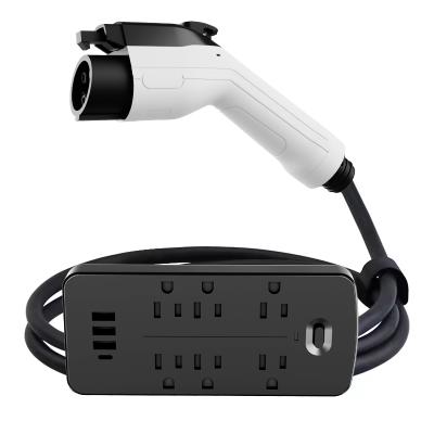 China Olink Vehicle To-load Ev Charging Adapter 16A J1772 V2L Adapter with Bar Plug for sale