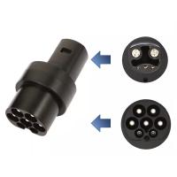 China New tesla Us to Type 2 Adapter Europe Can Use Plug tesla Type2 Charger Adapter for tesla for sale