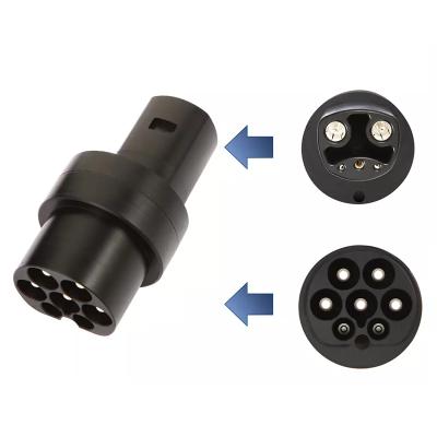 China New tesla Us to Type 2 Adapter Europe Can Use Plug tesla Type2 Charger Adapter for tesla for sale