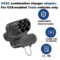 China Olink EV Charger Adapter CCS2 to Tesla Level 2 EV Charger Support 250kW Fast Charging Connector for sale