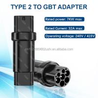China Olink Ev Charging Station EV Adaptor Vehicles Charging Ac Type 2 to Gbt EV Adapter for sale