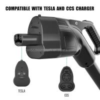 China Ev Adapter Magic Dock Tesla  250kw Ccs 1 Combo 1 to Tesla Charger Ccs1 Adapter for tesla Model 3 X Y for sale
