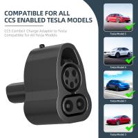China Ev Adapter Magic Dock Tesla  250kw Ccs 1 Combo 1 to Tesla Charger Ccs1 Adapter for tesla Model 3 X Y for sale