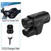 China Electric Car Charger Type 2 Ccs Combo 2 Connector 80a 125a 150a 200a 1000vdc Ccs2 to Type2 Ev Plug Adapter for sale