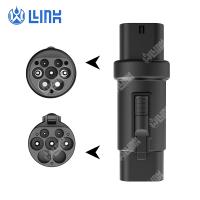 China Olink Connector  EV Charger Type2 to GBT Adapter AC 32A Adapter for Id4 Id6 Type2 to GBT Adapter for sale