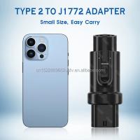 China Type2 to J1772 Electric Car Charging Converter Male Type1 to Type2 Ev Charger Adapter Female Type 2 to Type 1 Ev Adapter J1772 for sale