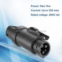 China Type2 to J1772 Electric Car Charging Converter Male Type1 to Type2 Ev Charger Adapter Female Type 2 to Type 1 Ev Adapter J1772 for sale