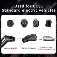 China Olink Source Factory Evse CCS Combo 1 Ev Connectors 200A DC GBT to CCS1 Adapter Charger for sale