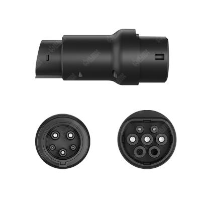 China GBT to Type1 EV Charger Converter Adapter Gbt to SAE J1772 32A Adapter for EVSE Charging for sale
