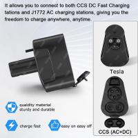 China Olink CCS1 to Tesla EV Adapter NACS Charger Compatible EV Charging Connector for Fast Charging for sale