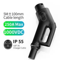 China New Energy Vehicle 80A 125A 150A 250A GBT Car Fast Charger Adaptor Converter 250A  GBT Charger Gun Cable for sale