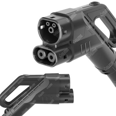 China Olink 5M Cable DC EV Charging Gun Cable CCS2 40A EV Charging Plug Ccs2 Gun for tesla for sale