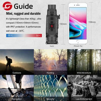 China Lightweight Night Vision Clip On Thermal Imaging Monocular for sale