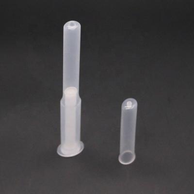 China 5g Disposable Vaginal Applicator 13mm Diameter PP Medicine Suppository Inserter for Boric Acid Tablets for sale