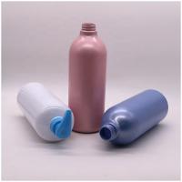 China Cap Type Pump 1000mL Capacity Round Bottles for Customized Color Lotion Body Wash for sale