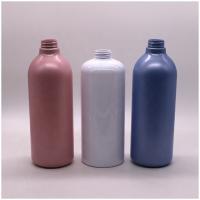 China Cap Type Pump 1000mL Capacity Round Bottles for Customized Color Lotion Body Wash for sale