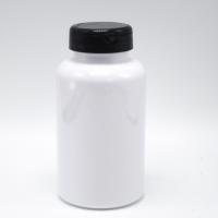 China PET Screw Cap Medicine Bottle 200mL 37mm Neck White Pharmacy Container for sale